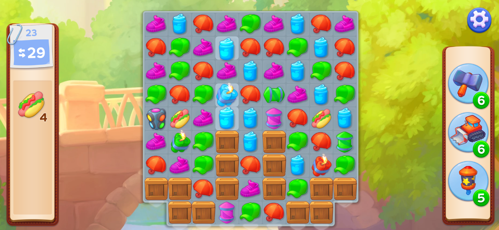 What boosters can I use while playing a match-3 level? – G5 Entertainment